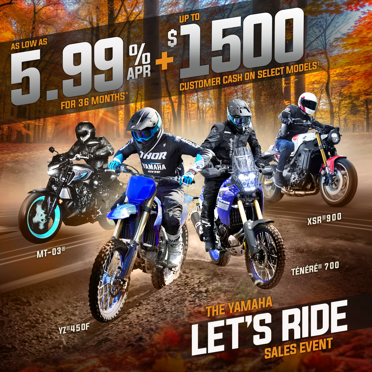 Current Offers and Promotions | Yamaha Motorsports USA