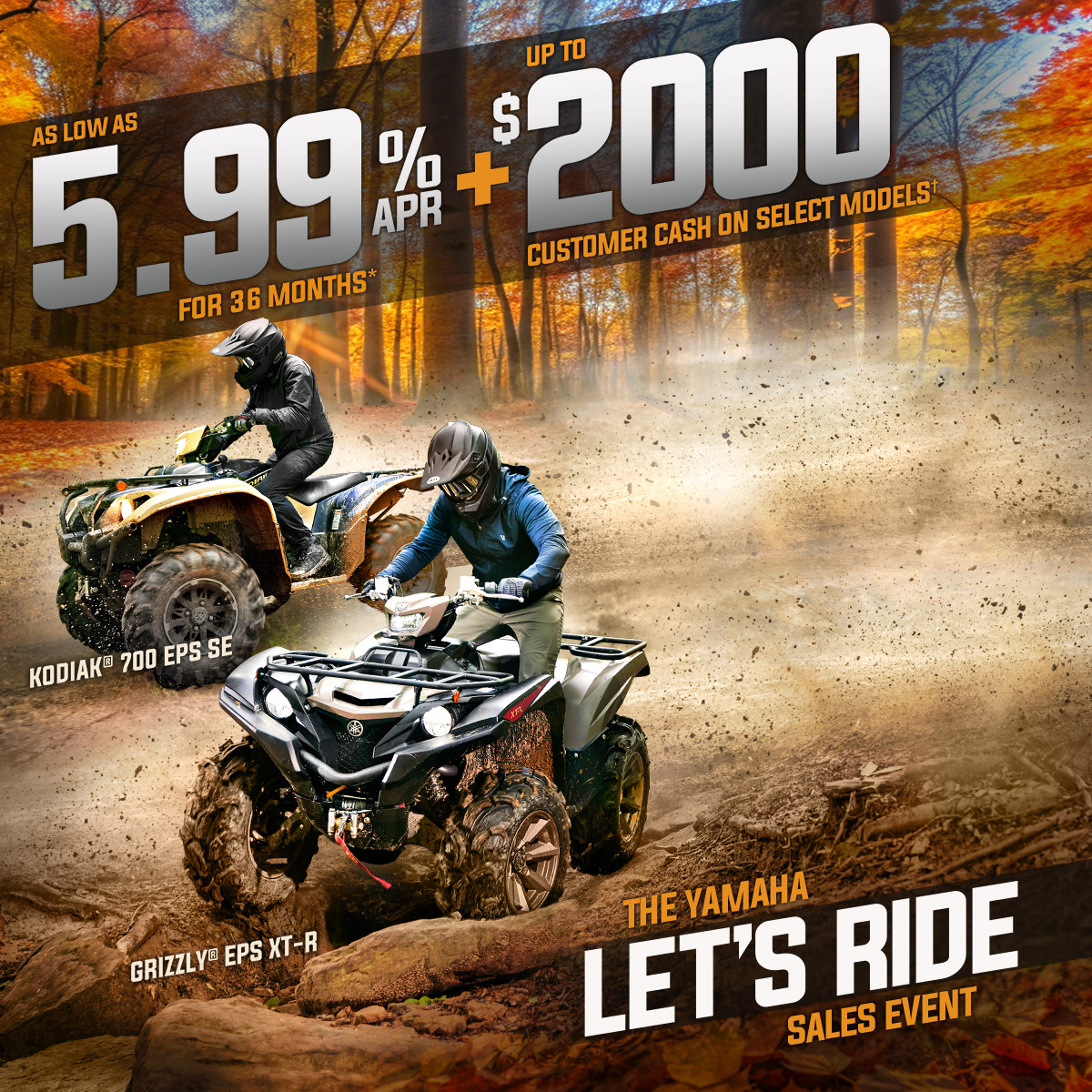 Current Offers and Promotions | Yamaha Motorsports USA