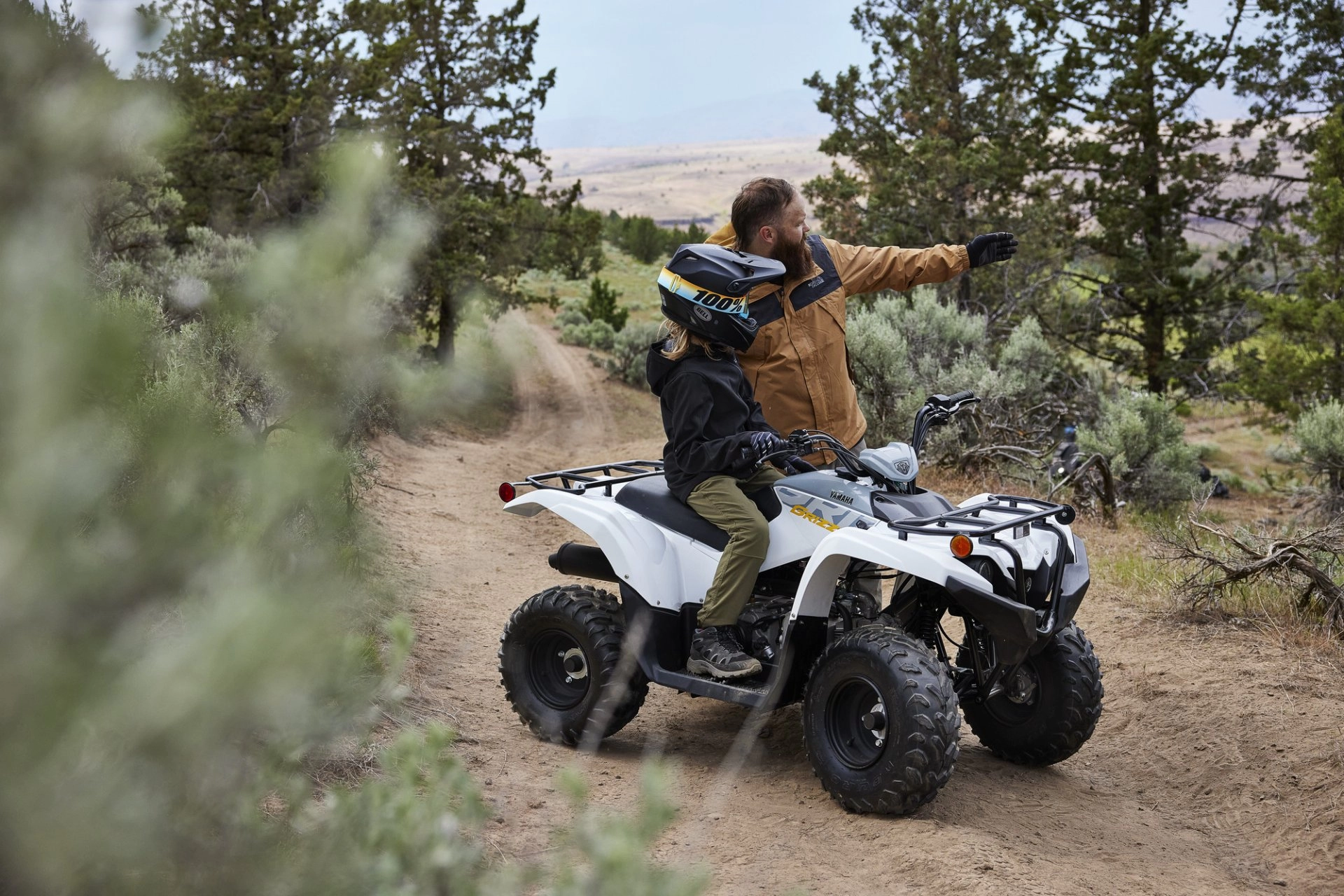 2024 GRIZZLY 90 Yamaha Motorsports, USA